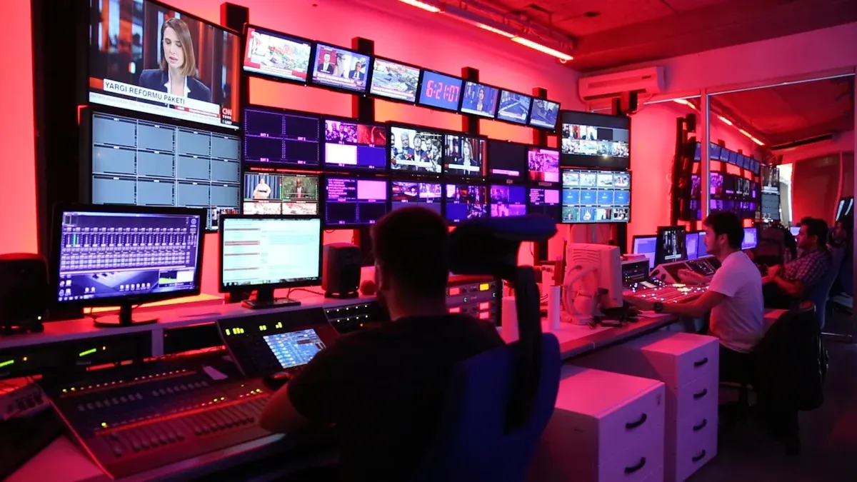 Campus video direct broadcasting system